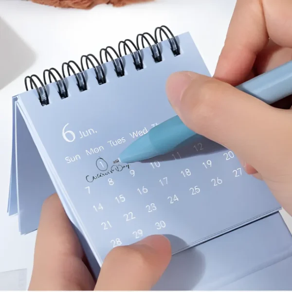 2026 Morandi Desk Calendar - Portable & Stylish for Modern Workspaces ...